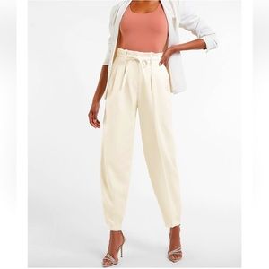 Express | Pants & Jumpsuits | New Express Linen Blended High Rise Ankle ...
